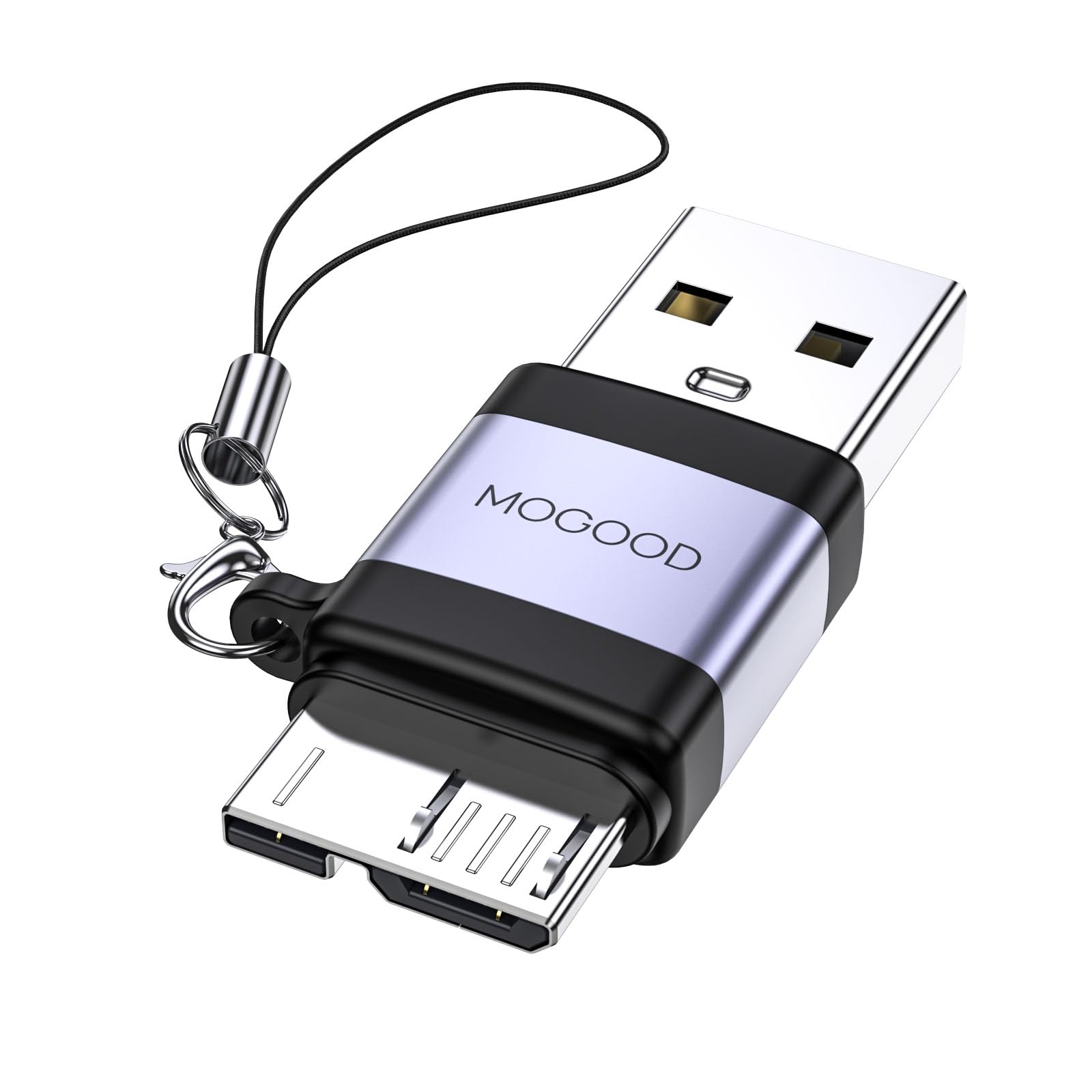 Amazon.com: MOGOOD USB Male to Micro B Male Adapter, Micro B to USB ...