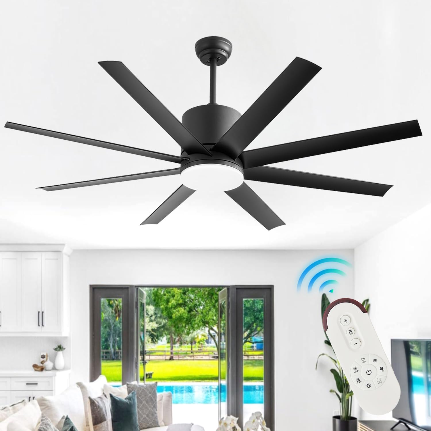 Snapklik.com : TXCSLY 60 Inch Ceiling Fan