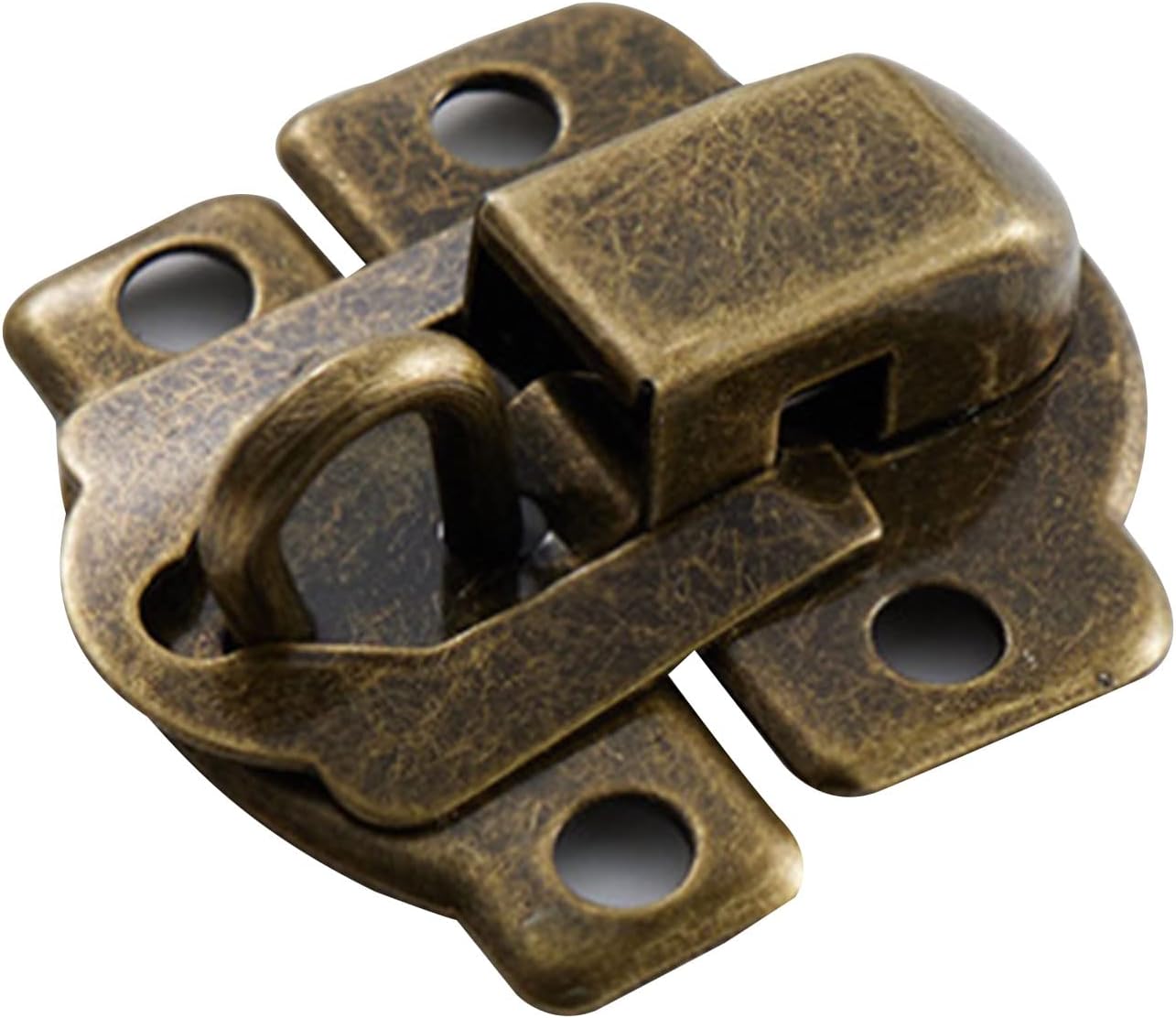 Muloo 10 Pcs Antique Hasp Latch Decorative Lock Buckle Retro Jewelry ...