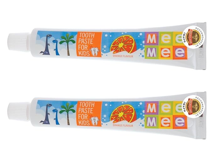 Mee Mee Toothpaste (Pack of 2, Orange - Regular) : Amazon.in: Health ...
