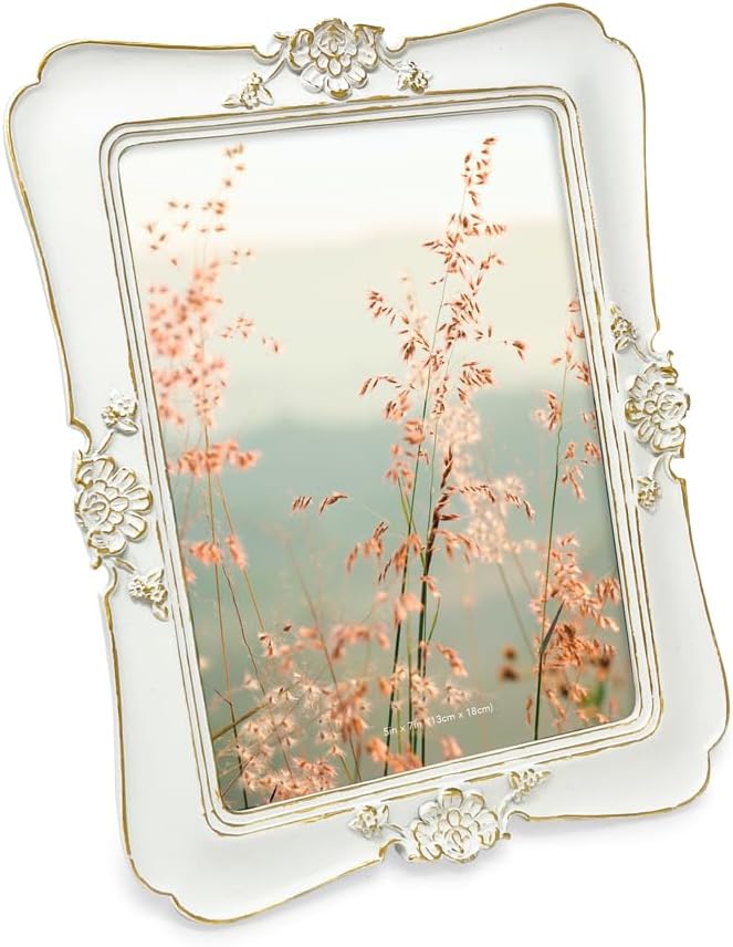Amazon.com - Laura Ashley (5x7 Vintage-Inspired Simple Ornate Picture ...