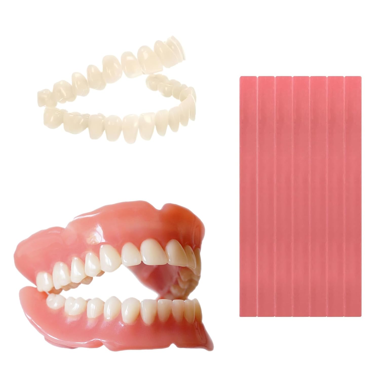 Amazon.com: VOXXC Dentures DIY Kit, Create Your Perfect Smile at Home ...