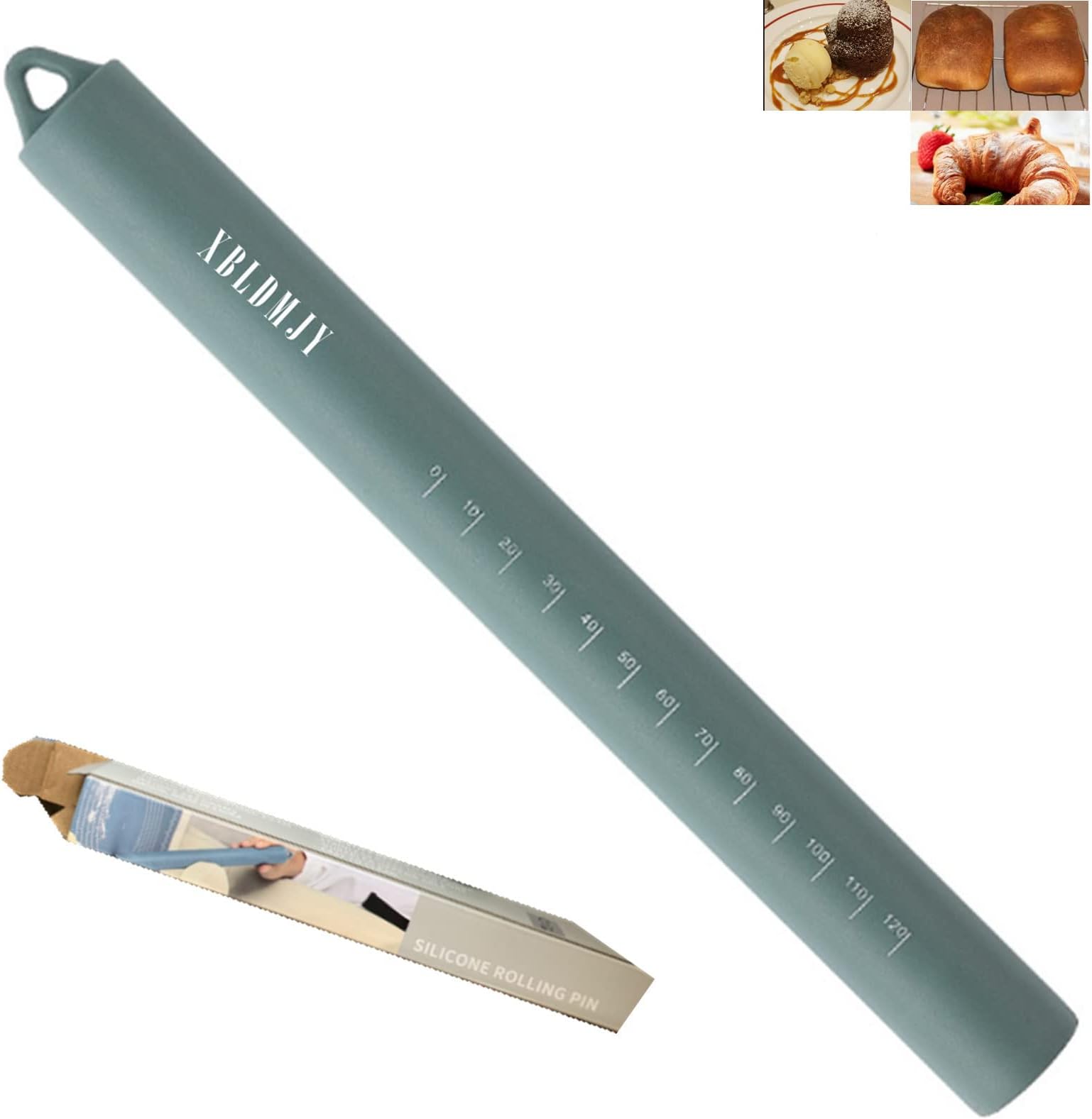 Amazon.com: Tupperware Rolling Pin in Blue and White: Home & Kitchen