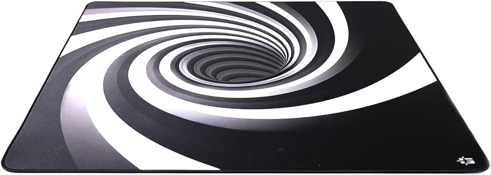 Amazon.com: Gamesense Radar II (3mm) Large Gaming Mousepad (Black/White ...