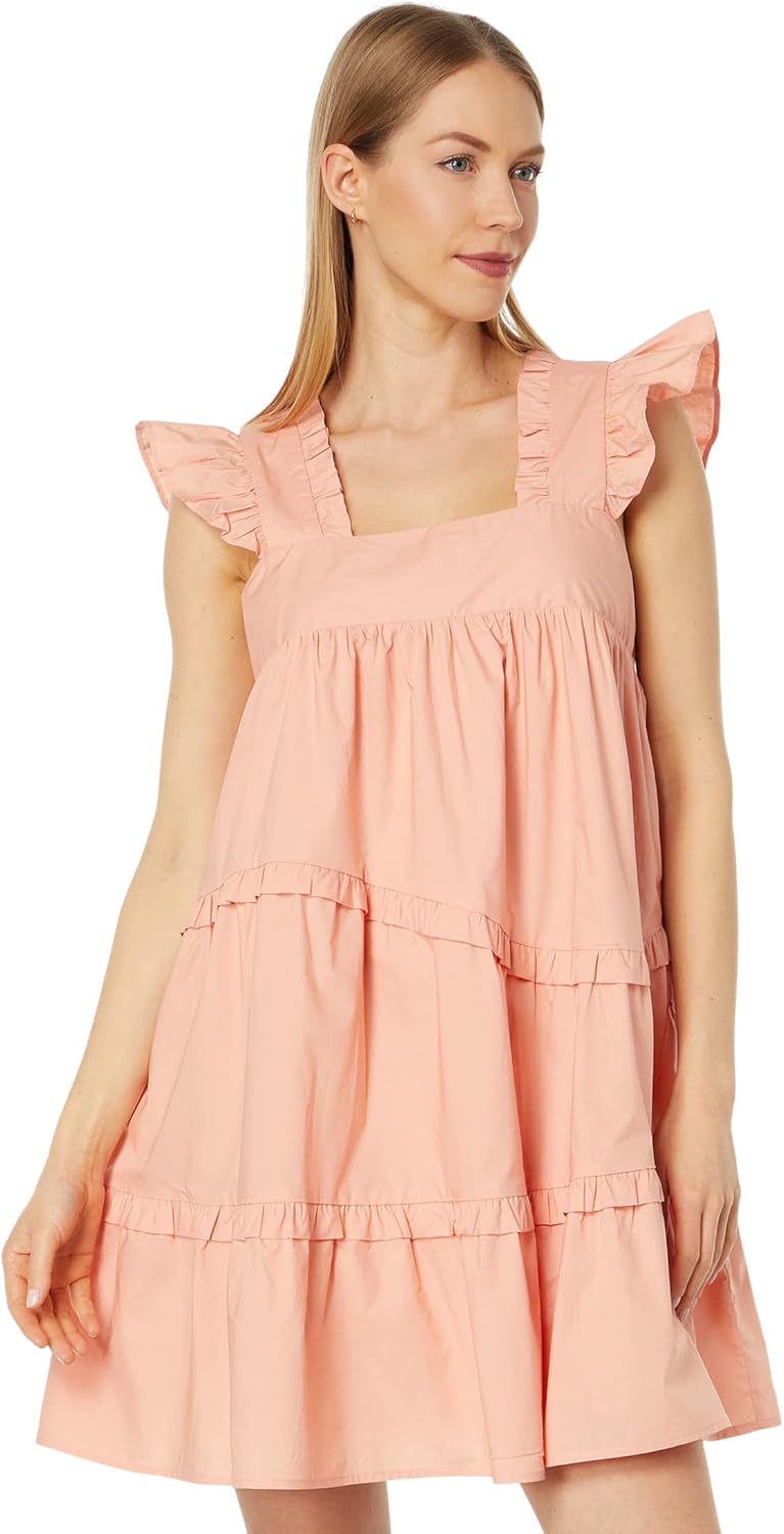 En Saison Byblos Midi Dress Tangerine MD at Amazon Women’s Clothing store
