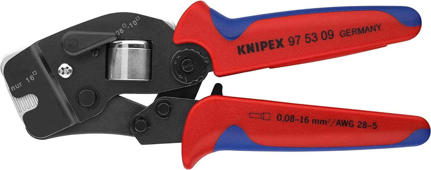 KNIPEX Pince à sertir auto-ajustable pour embouts de câble introduction ...