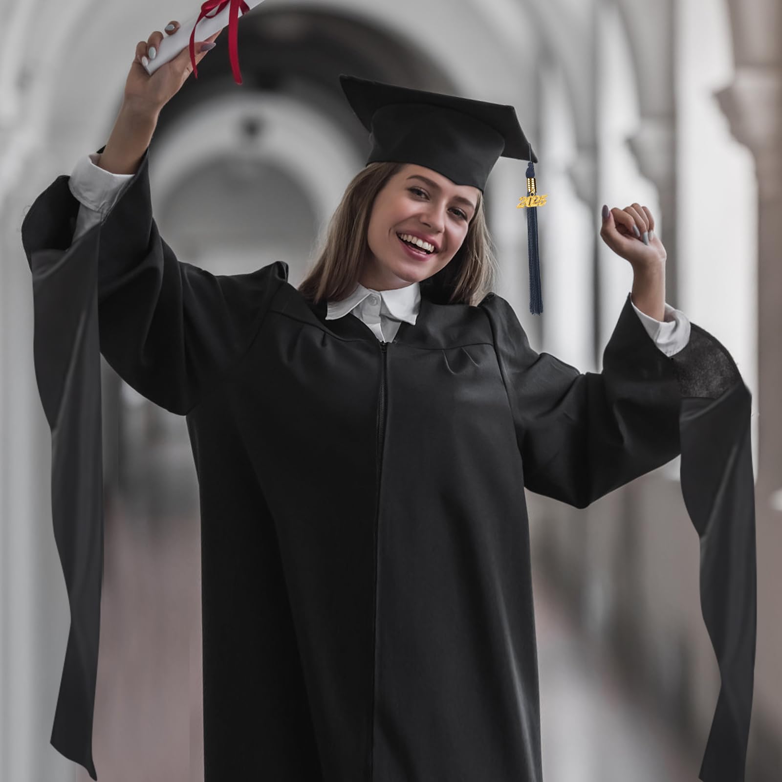 Exciting Masters Graduation Cap And Gown Images