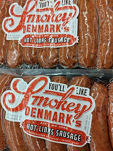 Amazon.com: Smokey Denmark's Hot Links Sausage 48 Oz : Grocery ...