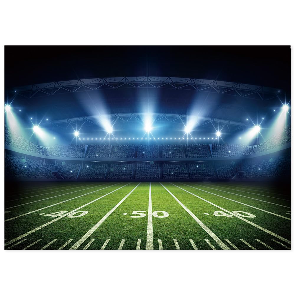 Amazon.com : 7x5ft Football Stadium Photography Backdrop with Bowl ...