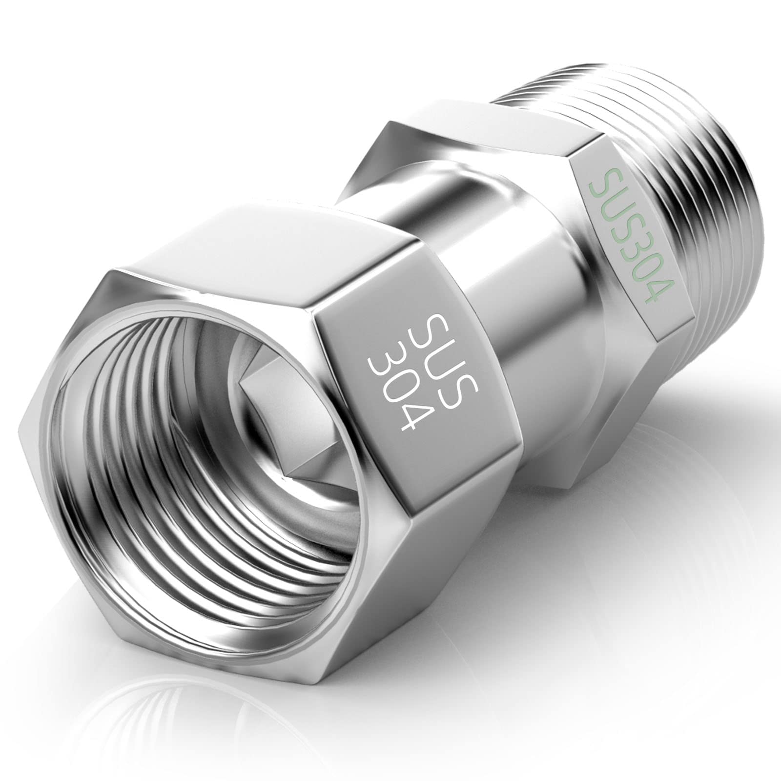 Snapklik.com : TAISHER 2PCS 304 Stainless Steel Flexible Movable Connector