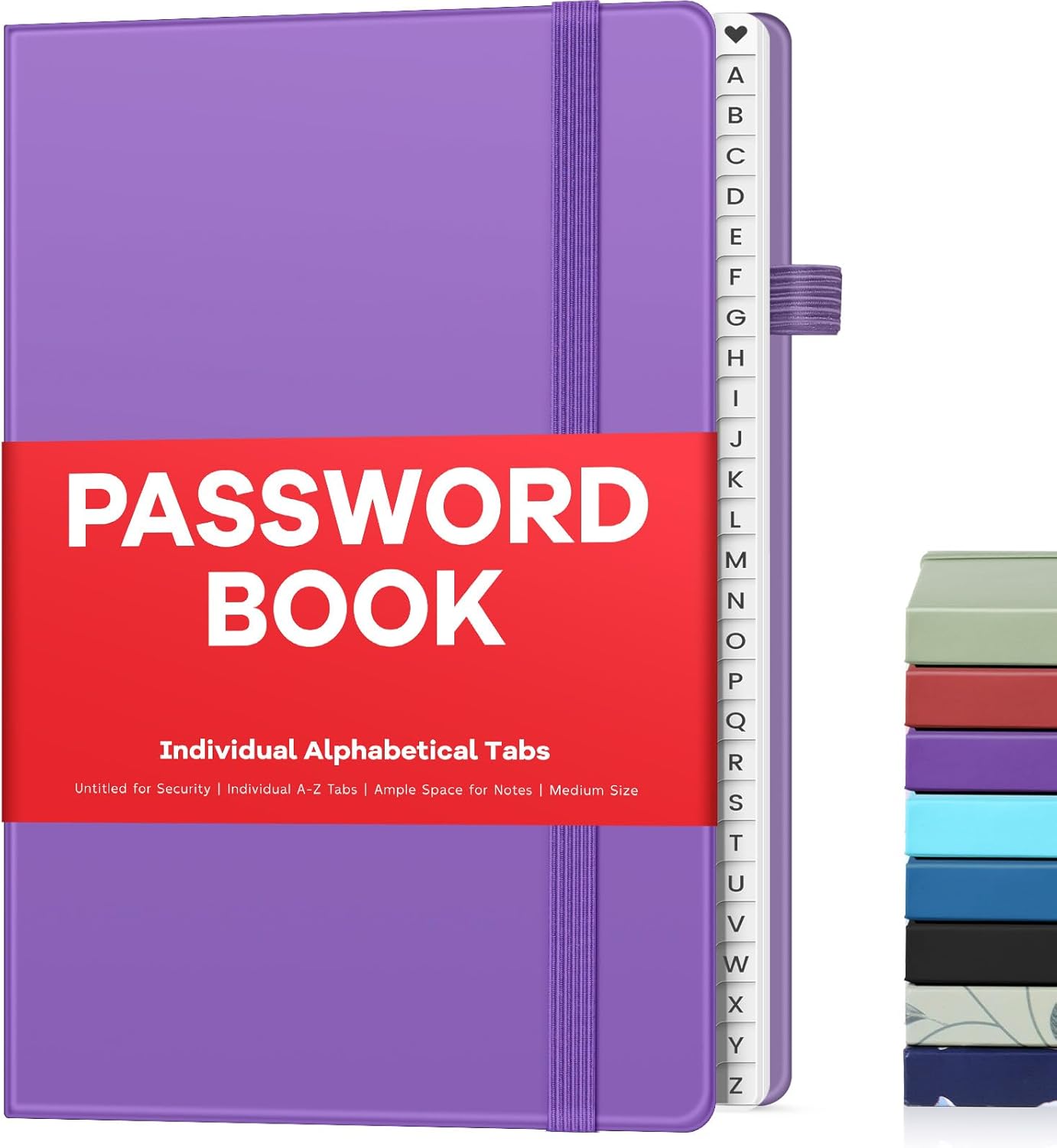 Amazon.com : Forvencer Password Book with Individual Alphabetical Tabs ...