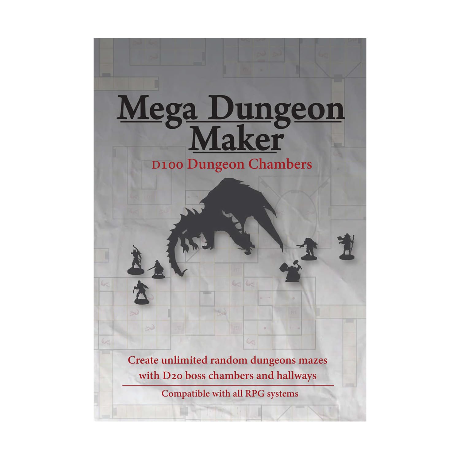 Mega Dungeon Maker: D100 Dungeon Chambers for Fantasy Roleplaying Games ...