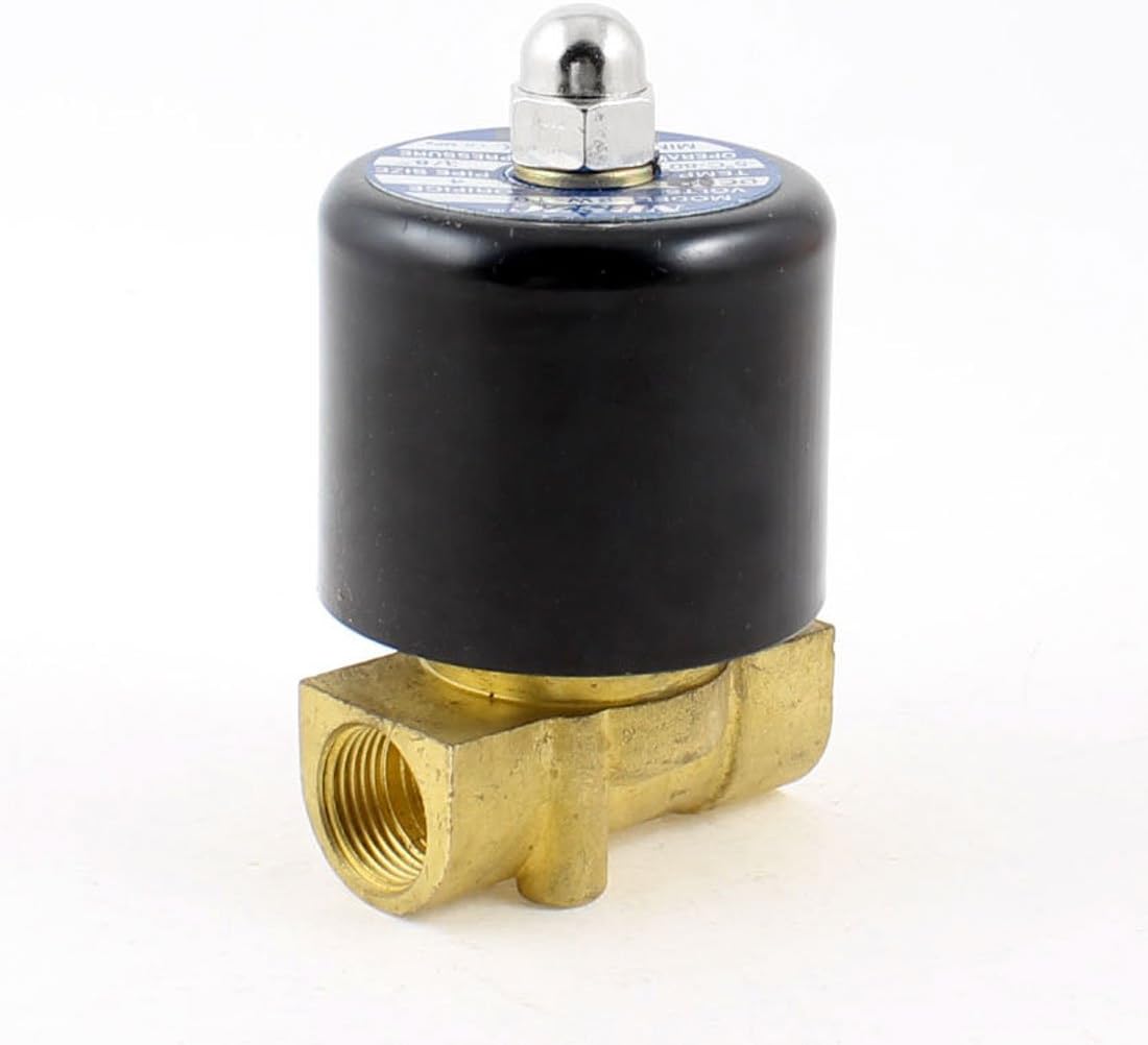 Amazon.com: 3/8" Pipe Size 15mm Orifice Water Pneumatic Air Solenoid ...