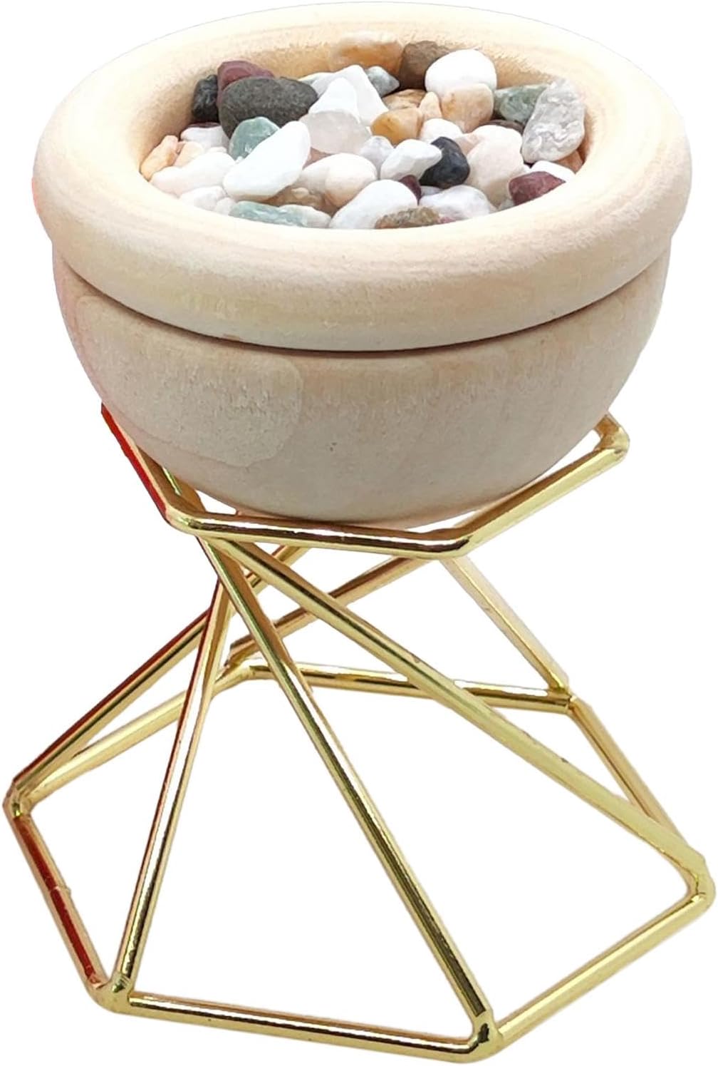 Amazon.com: MagiDeal Wood Essential Oil Diffuser Stone Diffuser Wood ...