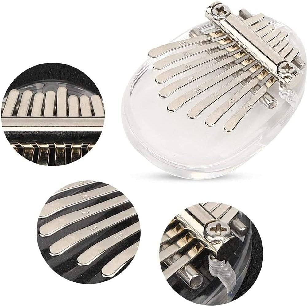 Acrylic Thumb Piano, Mini Kalimba, Thumb Piano,Thumb Piano Keys ...