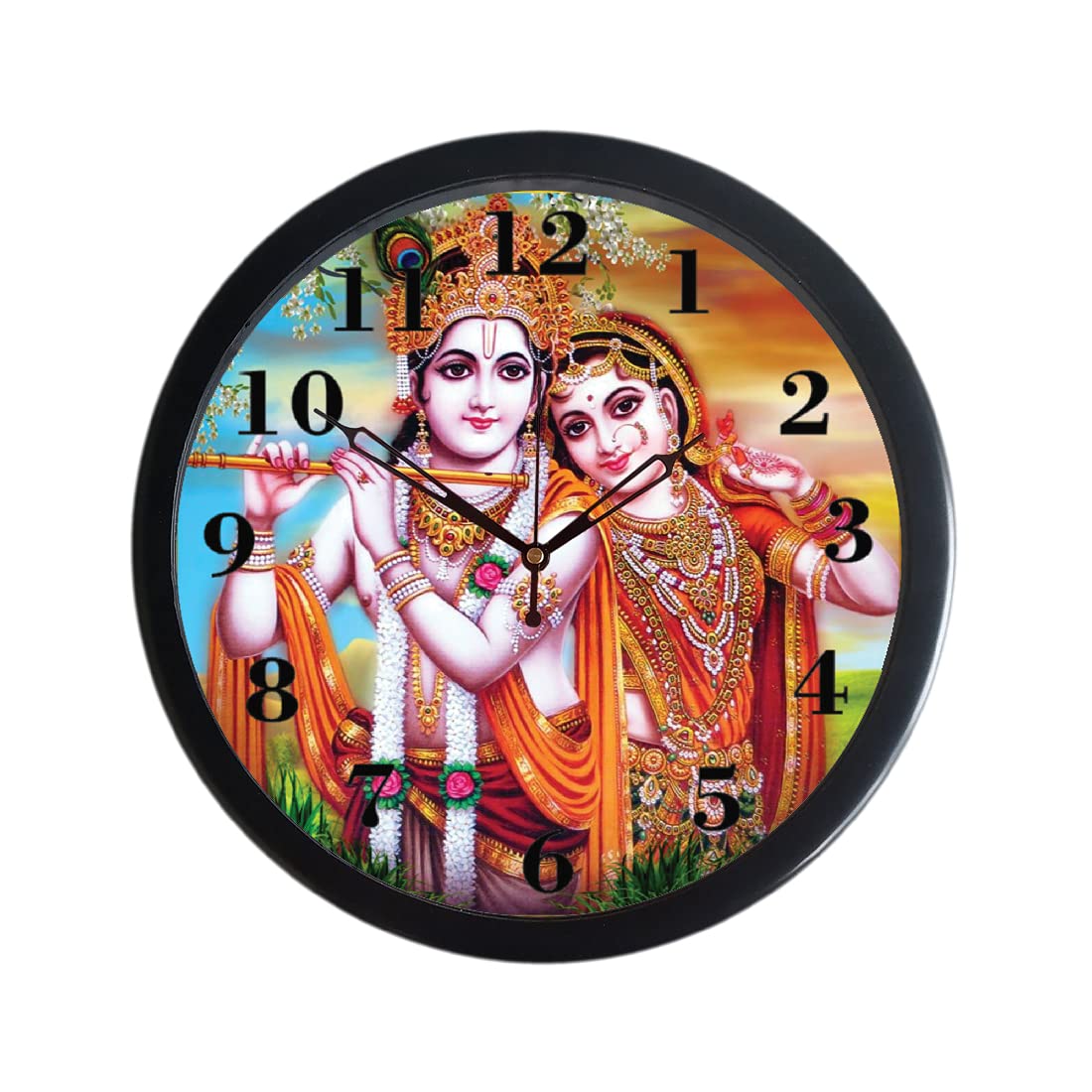 Buy Radha Krishna Wall Clock Online at Low Prices in India - Amazon.in