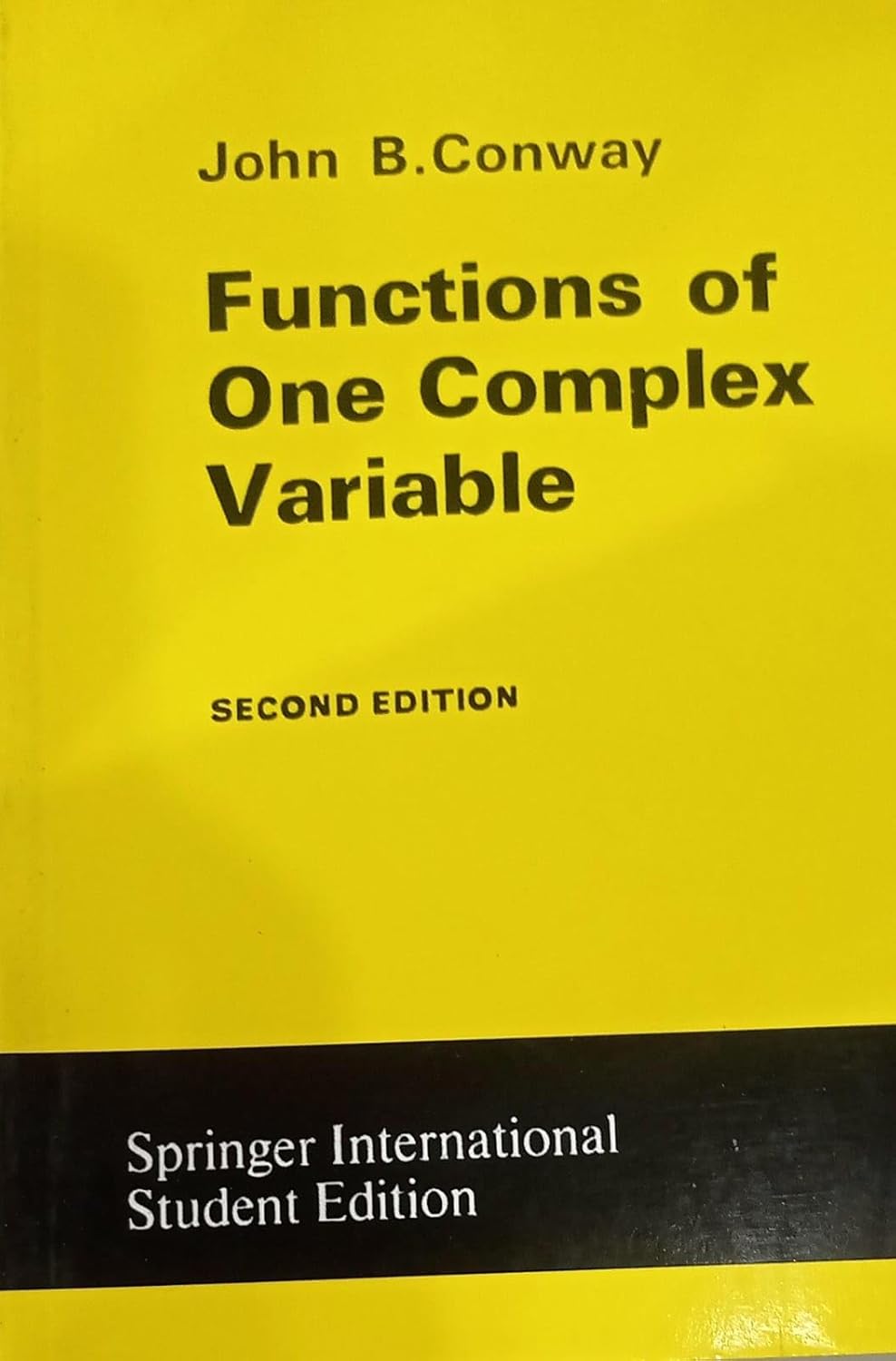 Amazon.in: Buy Functions Of One Complex Variable By John B Conway NVB+++ Book Online at Low ...
