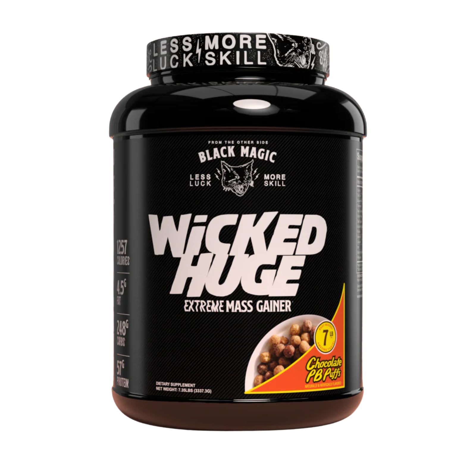 Snapklik.com : Black Magic Wicked Huge - Mass Gainer Chocolate PB Puffs ...
