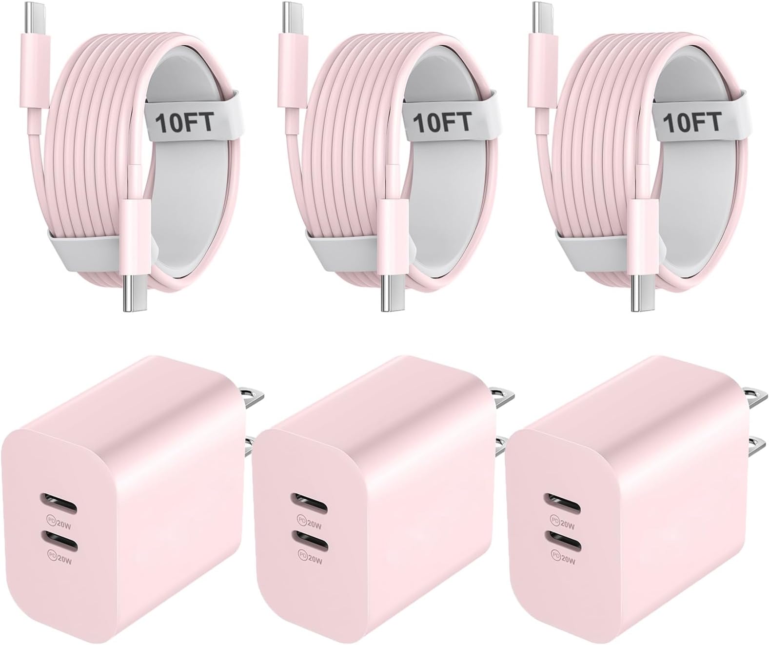 Amazon.com: AirPods 4 Charger, 2Pack 20W USB C AirPods Pro 2nd Gen ...