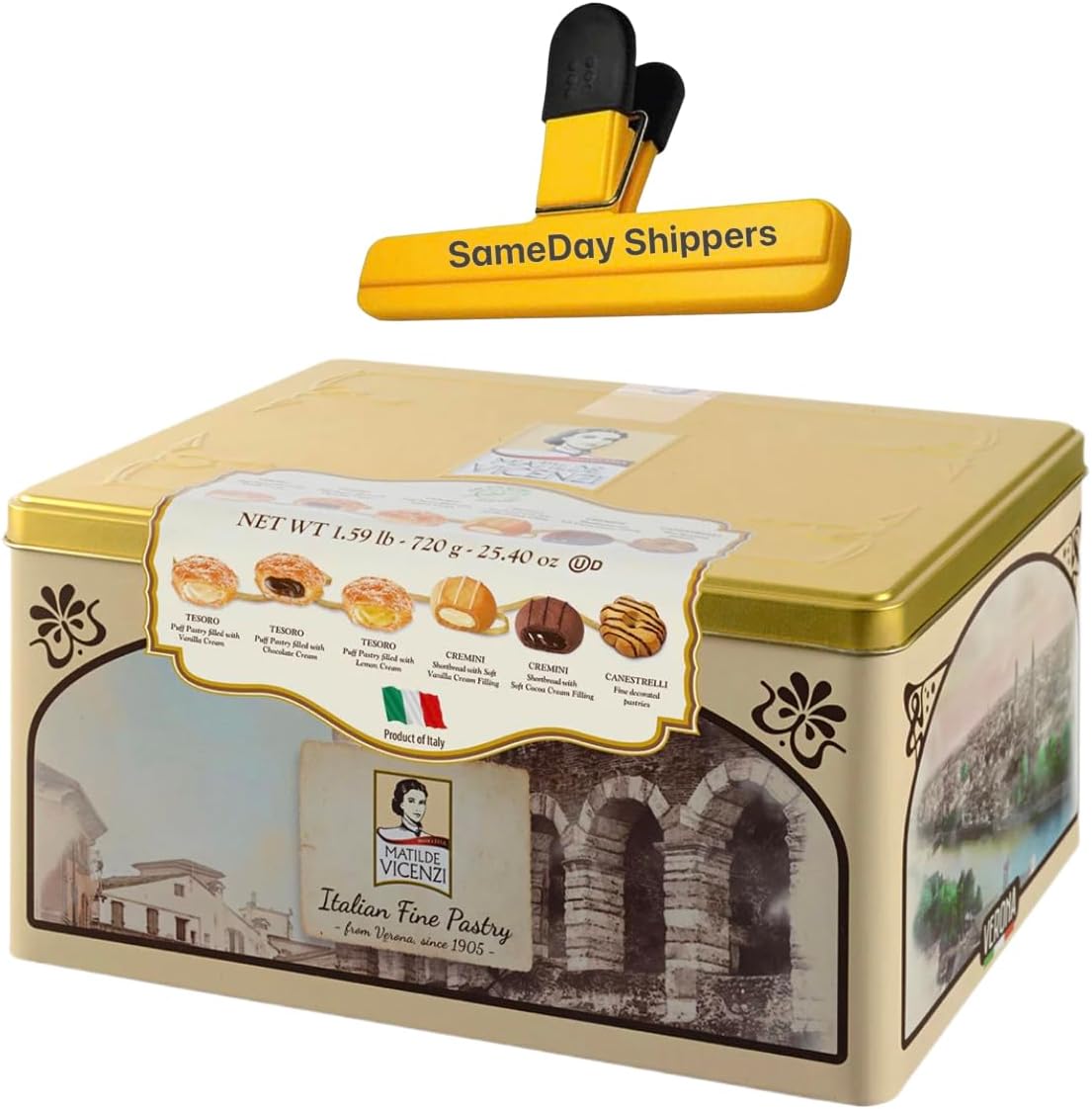 Amazon.com: CHRISTMAS COOKIES (VERONA COOKIES) | Verona Imported ...