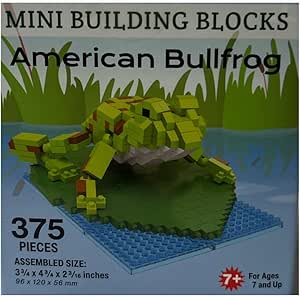 Amazon.com: American Bullfrog Mini Building Blocks : Toys & Games