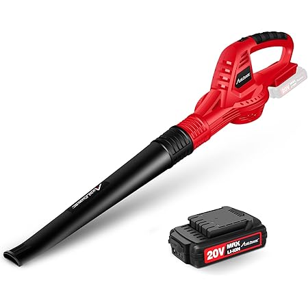Amazon.com: MZK Cordless Leaf Blower, 20V Lightweight Small Leaf Blower ...