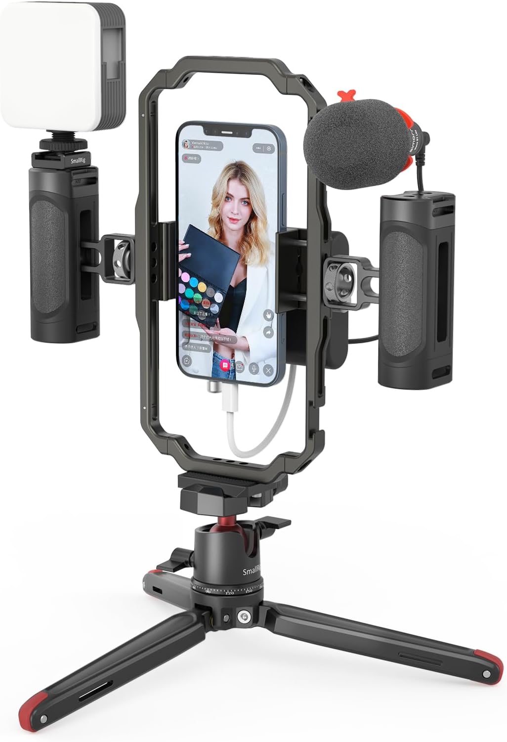 SmallRig Universal Phone Video Rig Kit for iPhone, Smartphone and ...