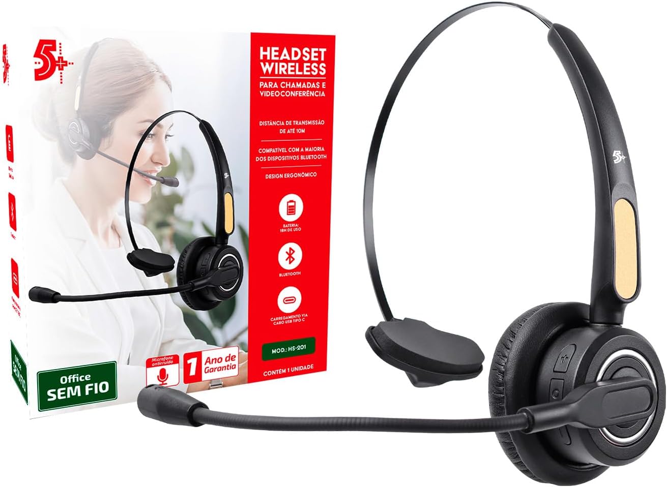 Headset Dell Pro sem fio - WL3024 | Amazon.com.br
