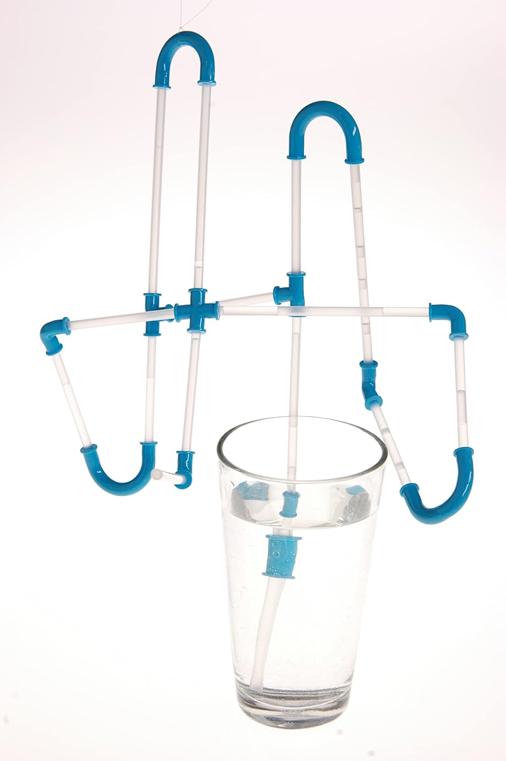 Amazon.com: NuOp Design Blue Strawz Connectable Build Your Own Straws ...