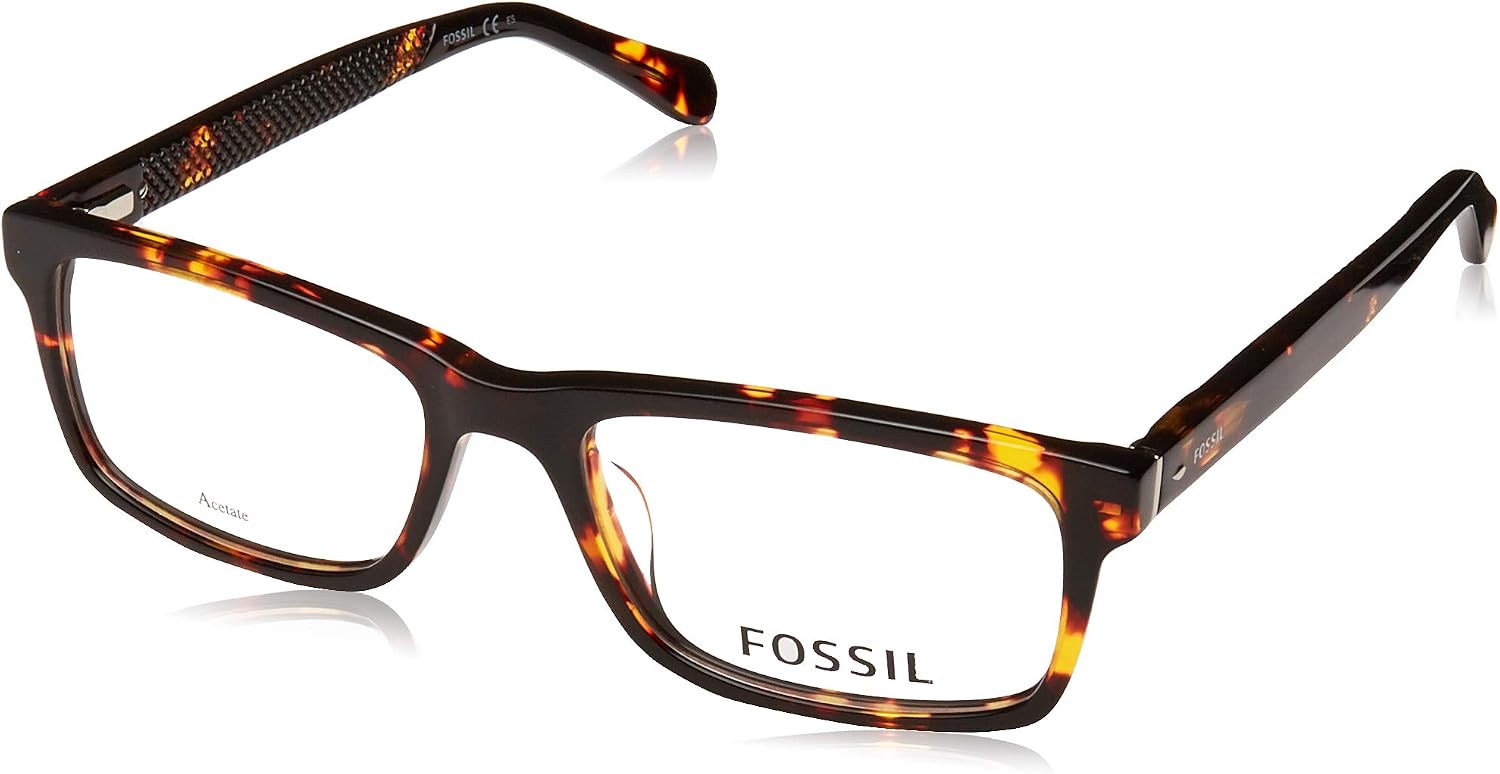 Eyeglasses Fossil 7061 0086 Dark Havana / 00 Demo Lens at Amazon Women ...
