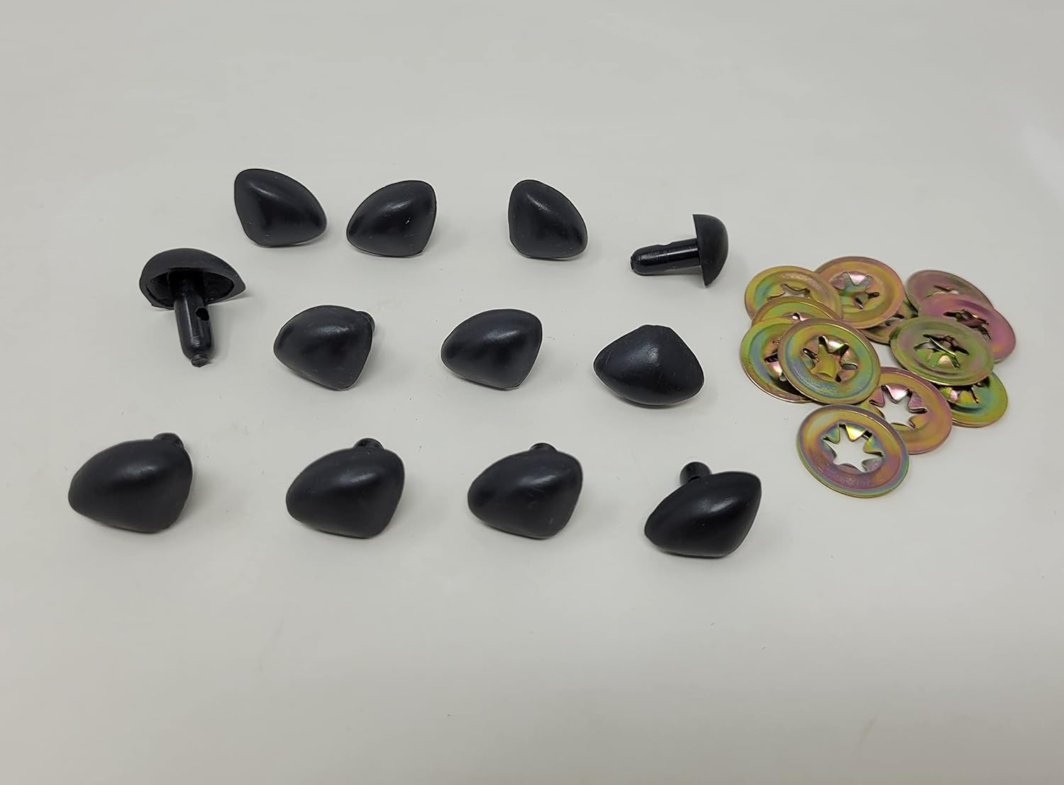 Amazon.com: Zim's 18mm D-Type Triangle Black Plastic Safety Nose for ...