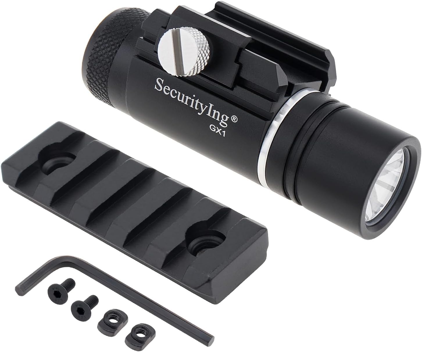 Amazon.com: SecurityIng 320LM Rail Mounted Compact Pistol Light ...