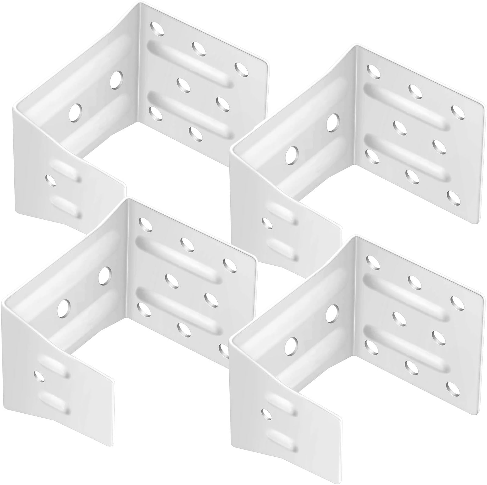 Amazon.com: 2pcs 1.5 inch Center Support Bracket White Color Head Track ...