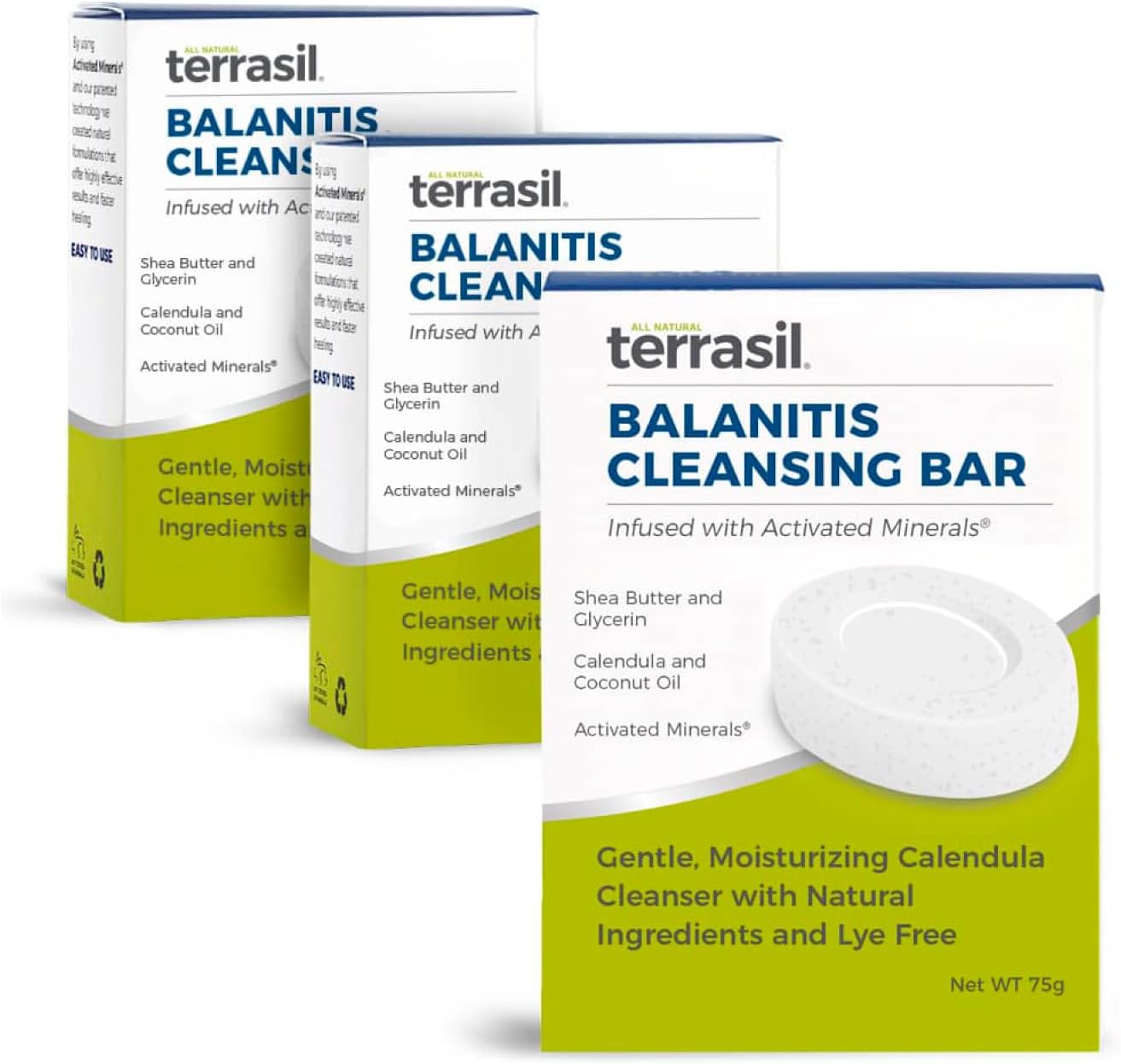 Amazon.com : terrasil Balanitis Soap for Men, Soothing Care and Relief ...