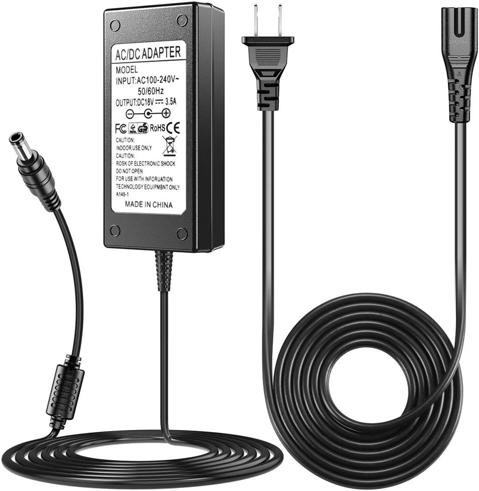 Amazon.com: UpBright New 18V AC/DC Adapter Compatible with ID: 2.5mm OD ...