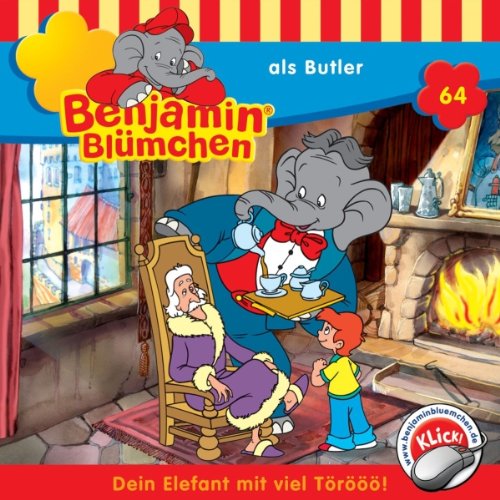 Benjamin als Butler: Benjamin Blümchen 64 (Hörbuch-Download): Elfie ...