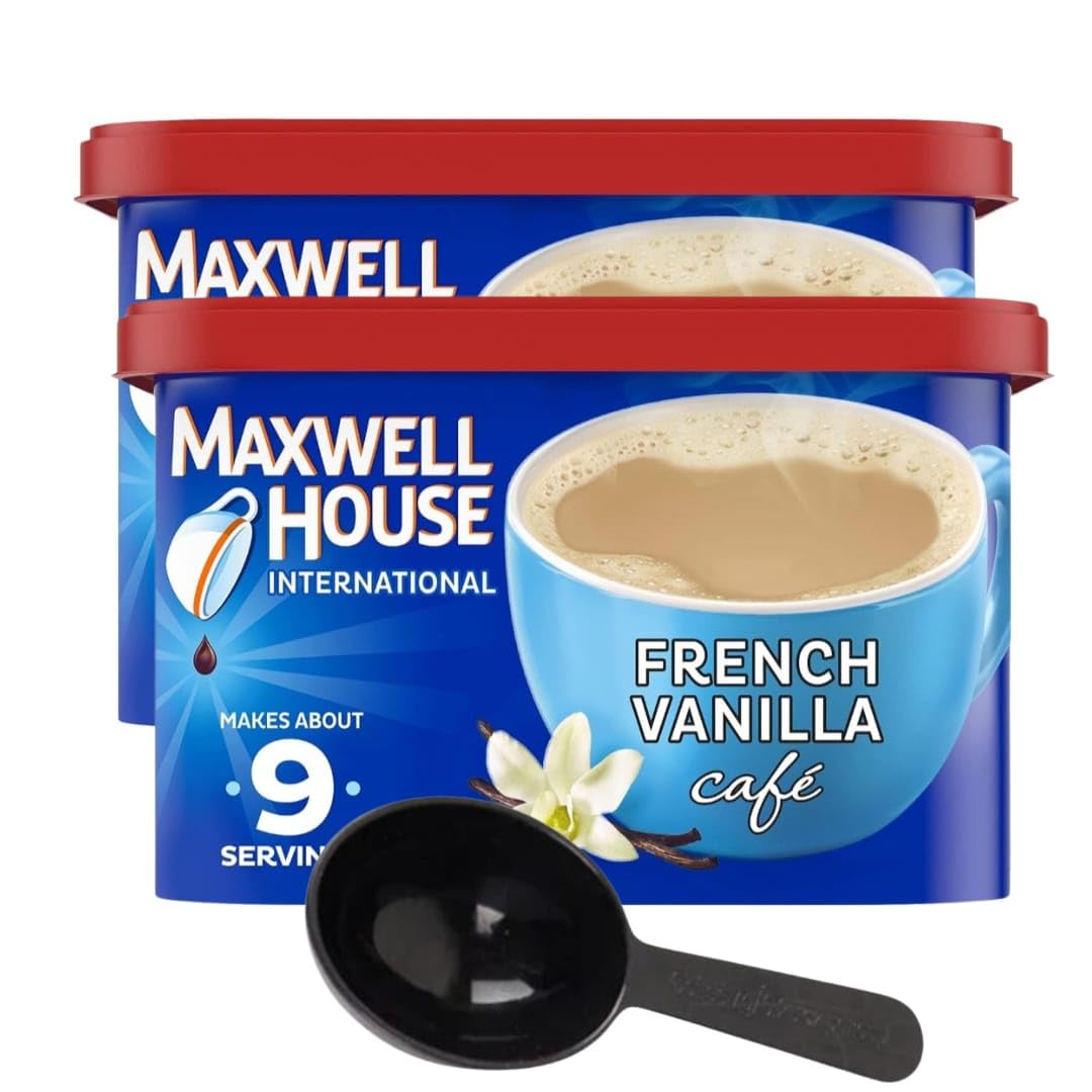 Amazon.com: French Vanilla International instant Coffee 4.3 oz (pack of ...