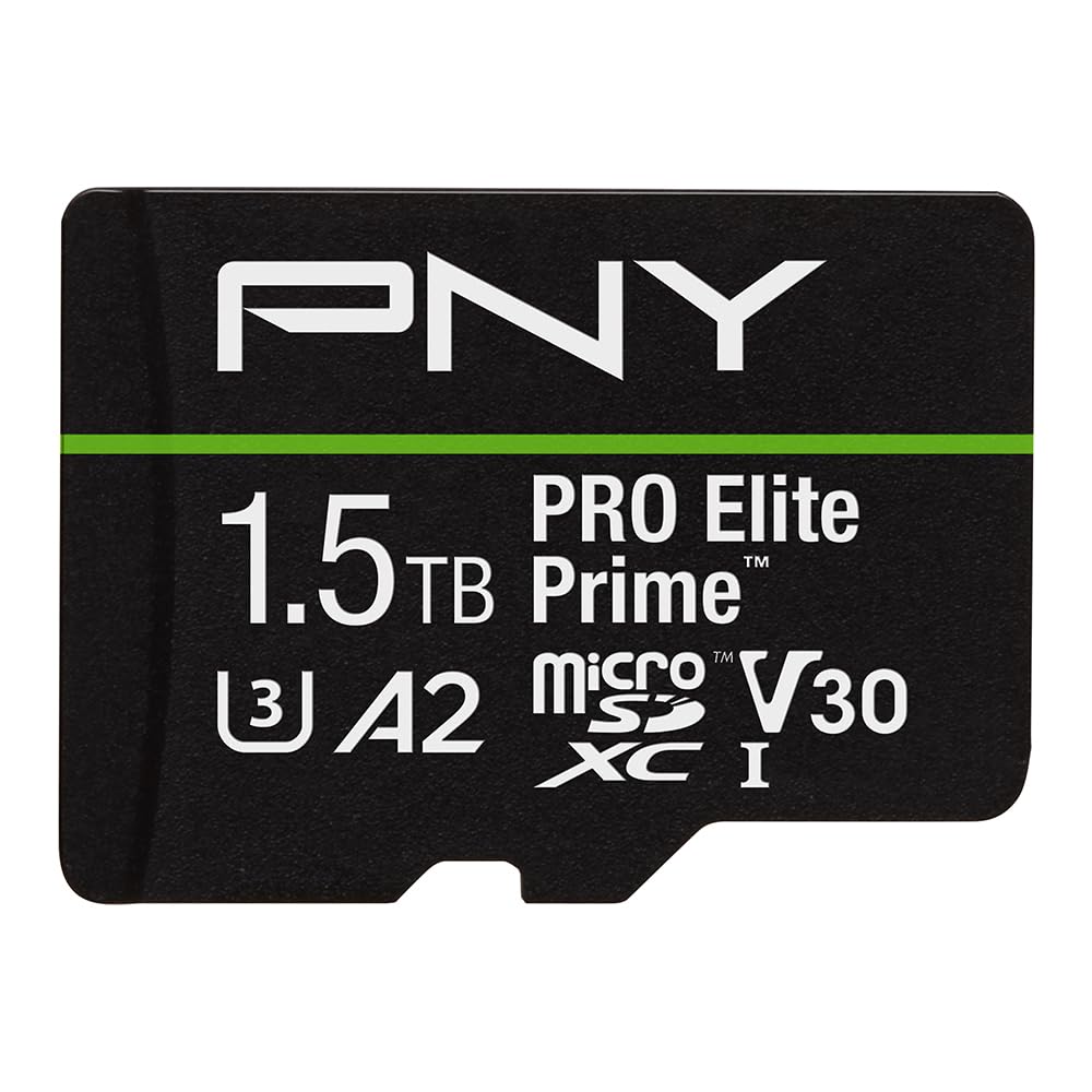 Amazon.com: PNY 1.5TB PRO Elite Prime C10 U3 V30 A2 microSDXC Flash ...