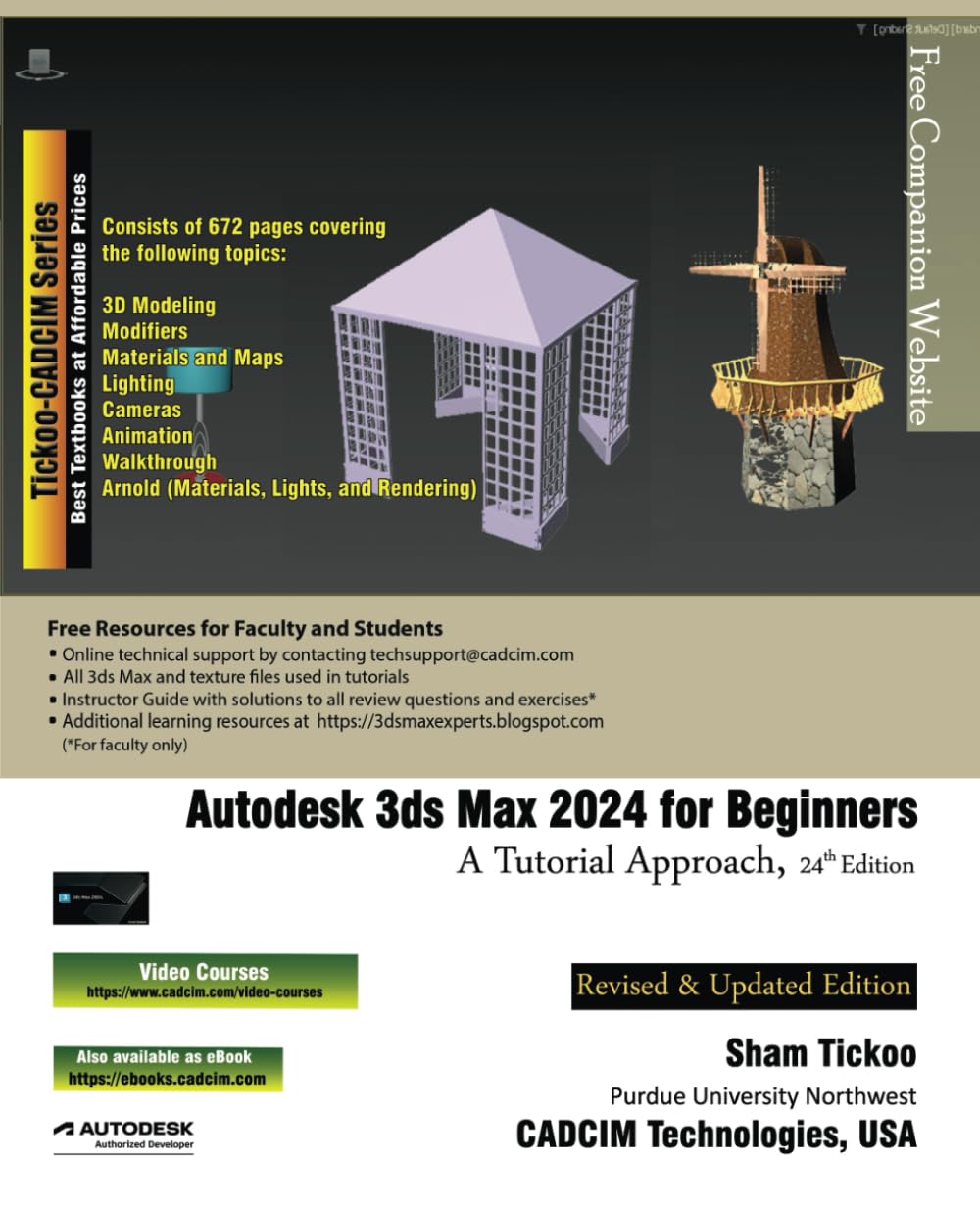 Amazon.com: Autodesk 3ds Max 2024 for Beginners: A Tutorial Approach ...
