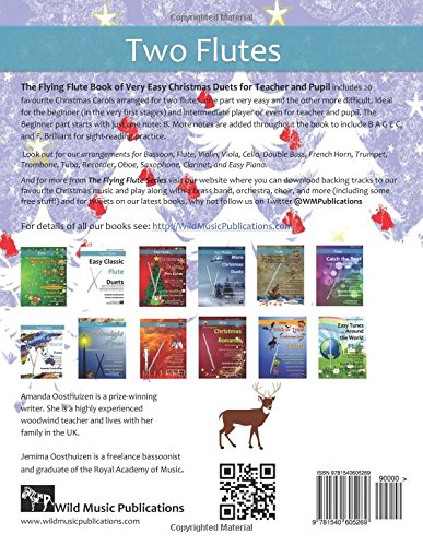 The Flying Flute Book of Very Easy Christmas Duets for Teacher and ...