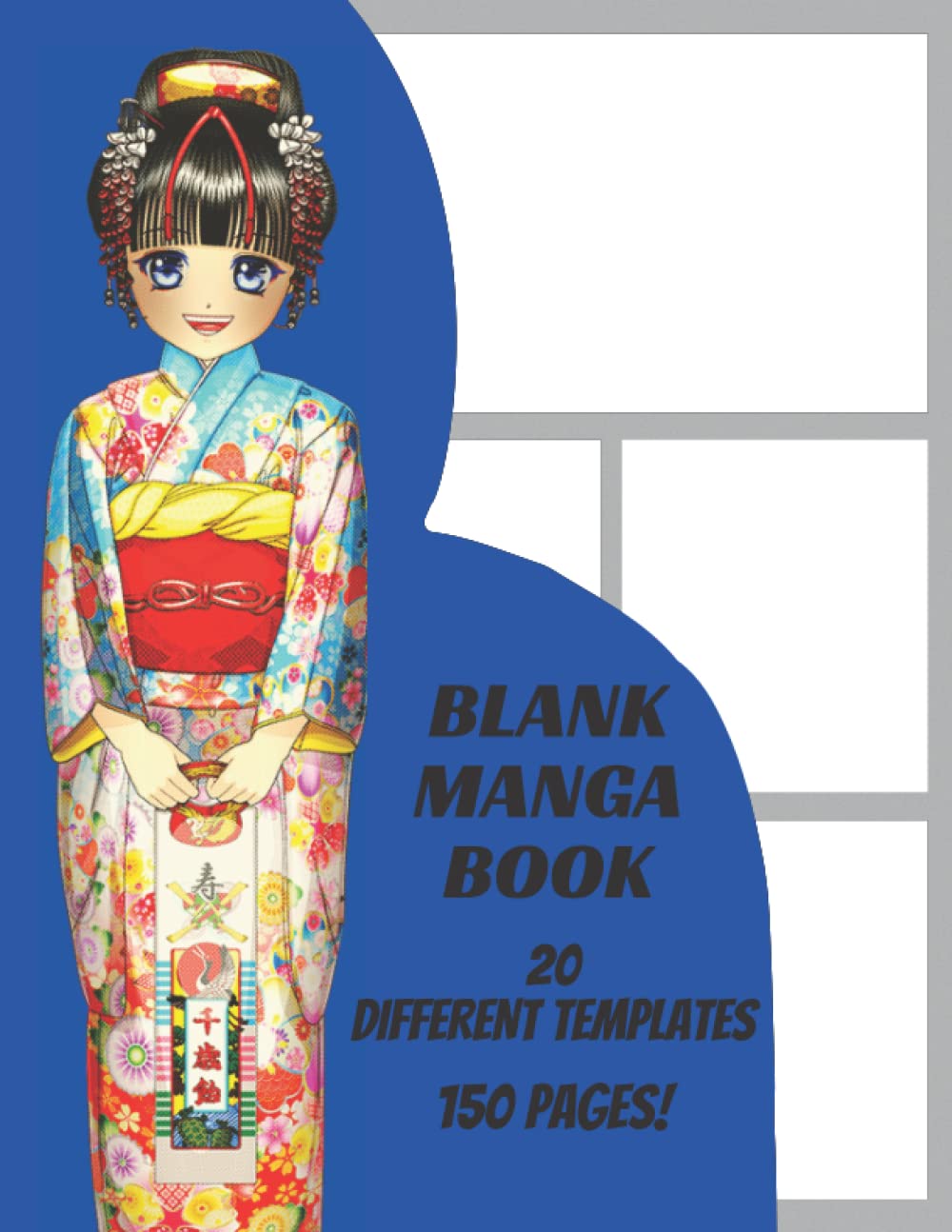 Buy Blank Manga Book: Create Your Own Manga & Anime Stories And Comics ...