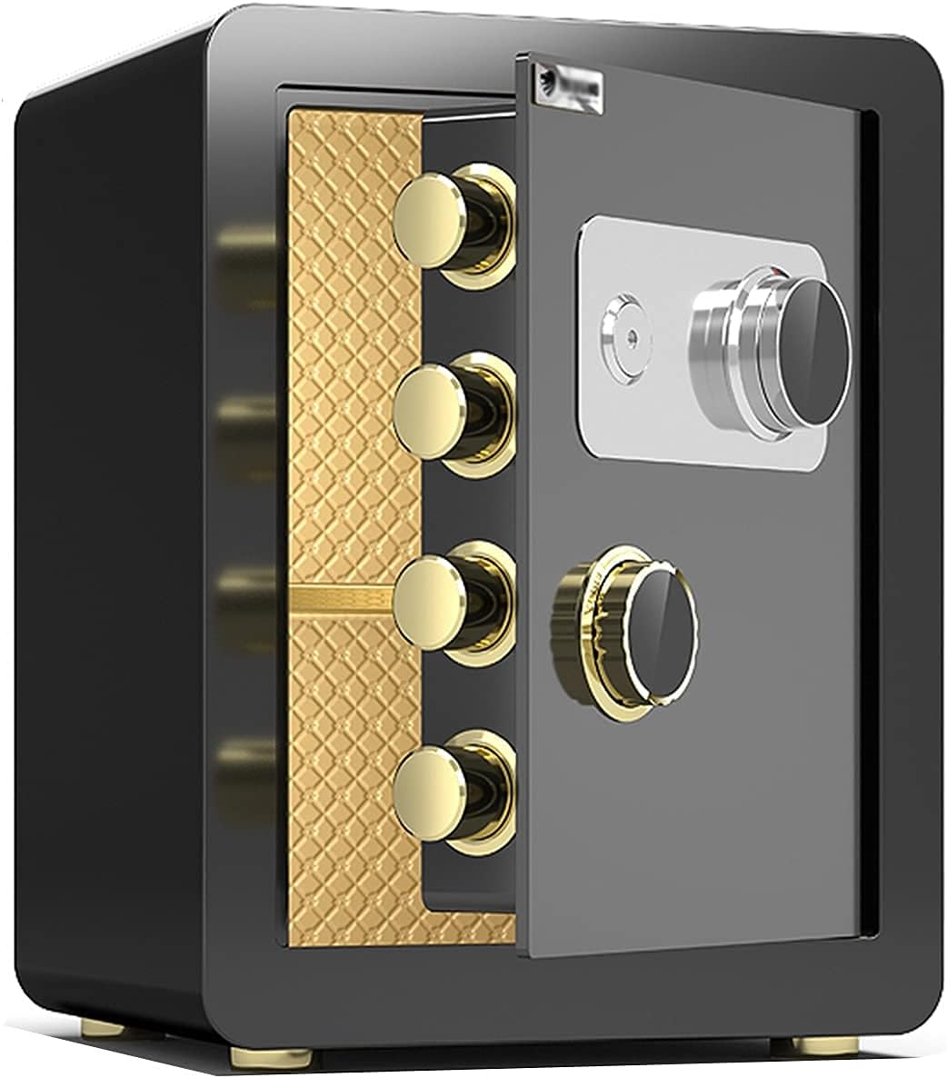 Safes Home Fireproof Safety Box, Secret Box, Mechanical Code Key Lock ...