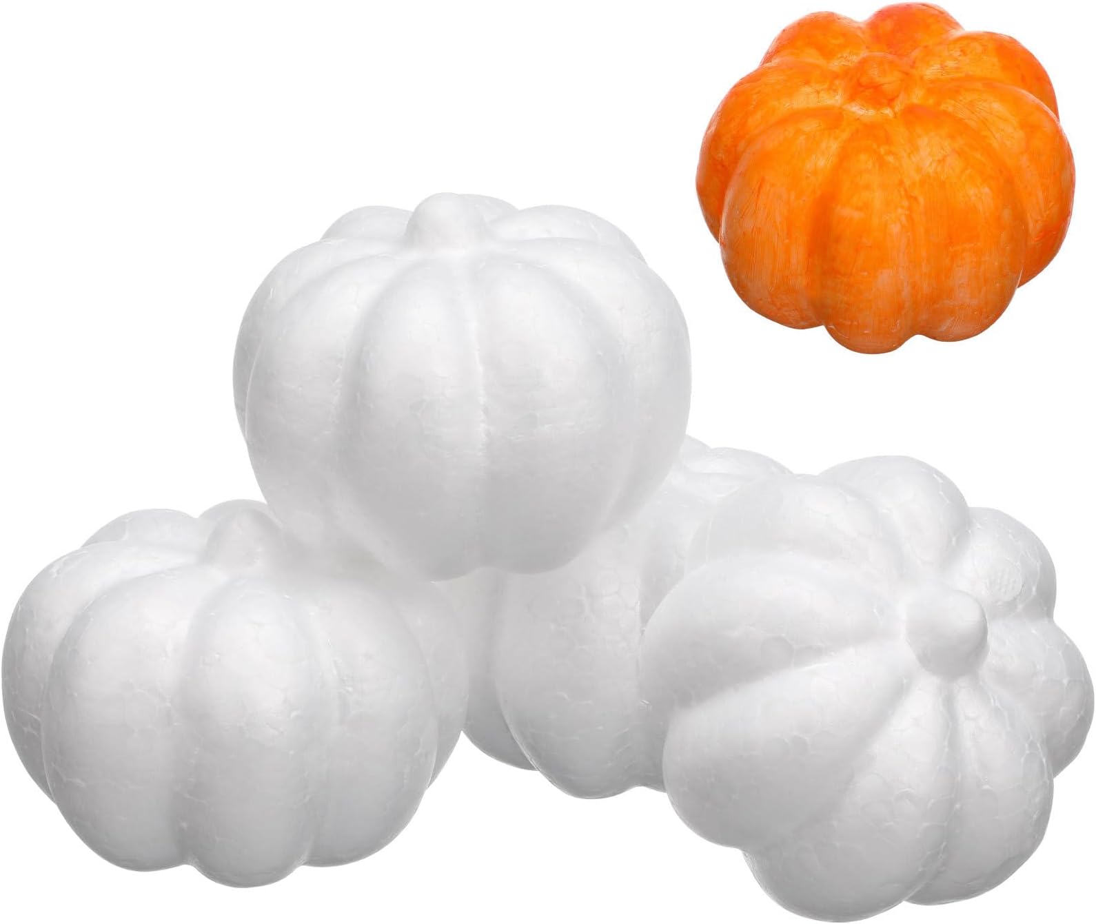 Amazon.com: Two Orange Carvable Pumpkin Foam Decoration : Home & Kitchen