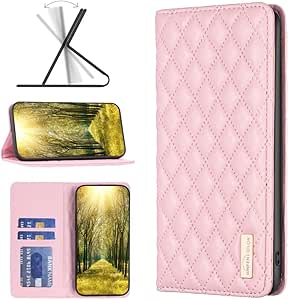 Samsung Galaxy S21 Plus hoesje, schokbestendige luxe premium lederen folio hoes met innerlijke ...