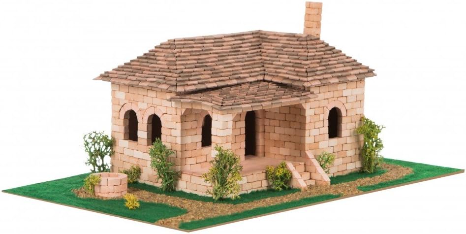 Amazon.com: Constructor Building with Real Bricks “Brick House”. Model ...