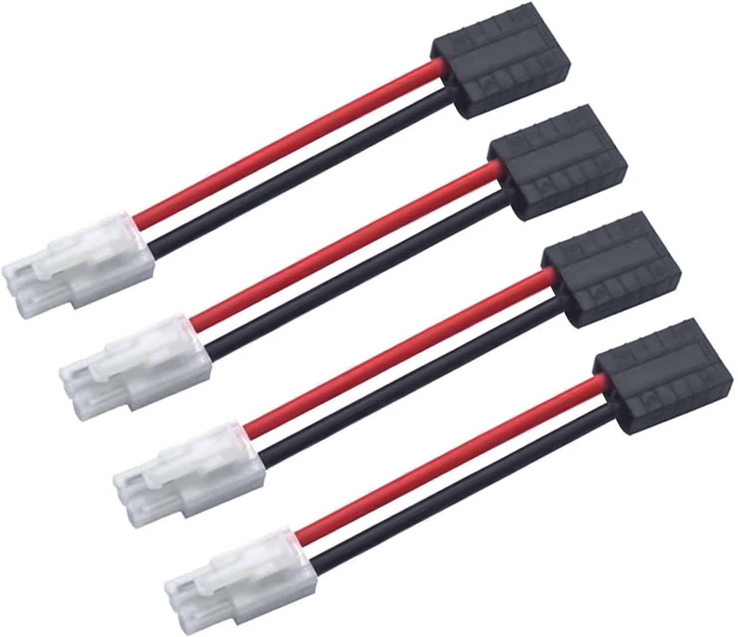 Amazon.com: FLY RC 4pcs Tamiya Male Rc Battery Adapter Connector ...