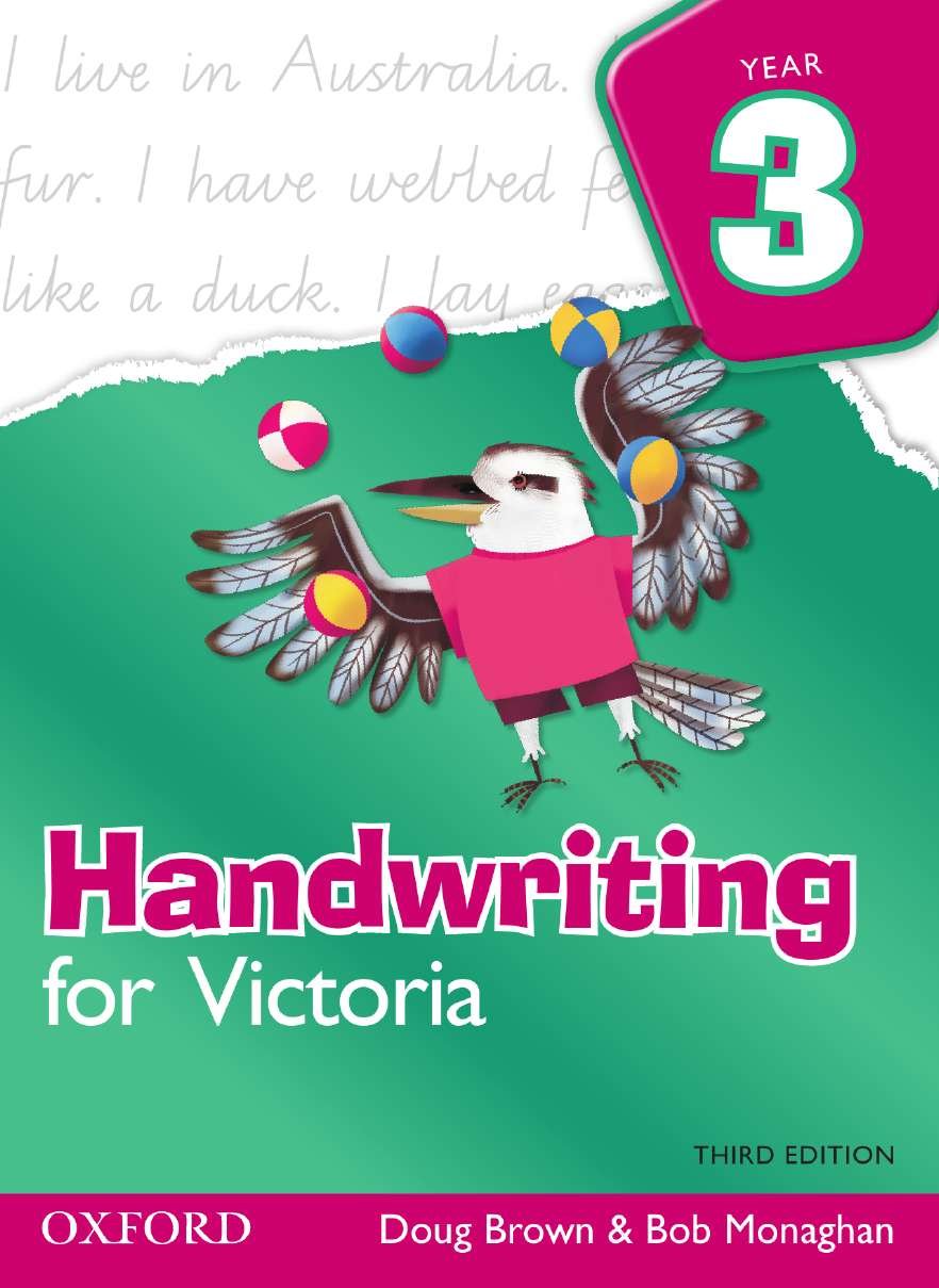 Handwriting for Victoria - Year 3: Brown, Doug: 9780195562224: Amazon ...