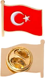 Amazon.com: Desert Cactus Turkey Lapel Pin Country Flag Enamel Souvenir ...