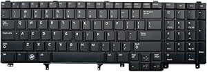 Amazon.com: Table-King Replacement US Layout Backlit Keyboard for DELL ...