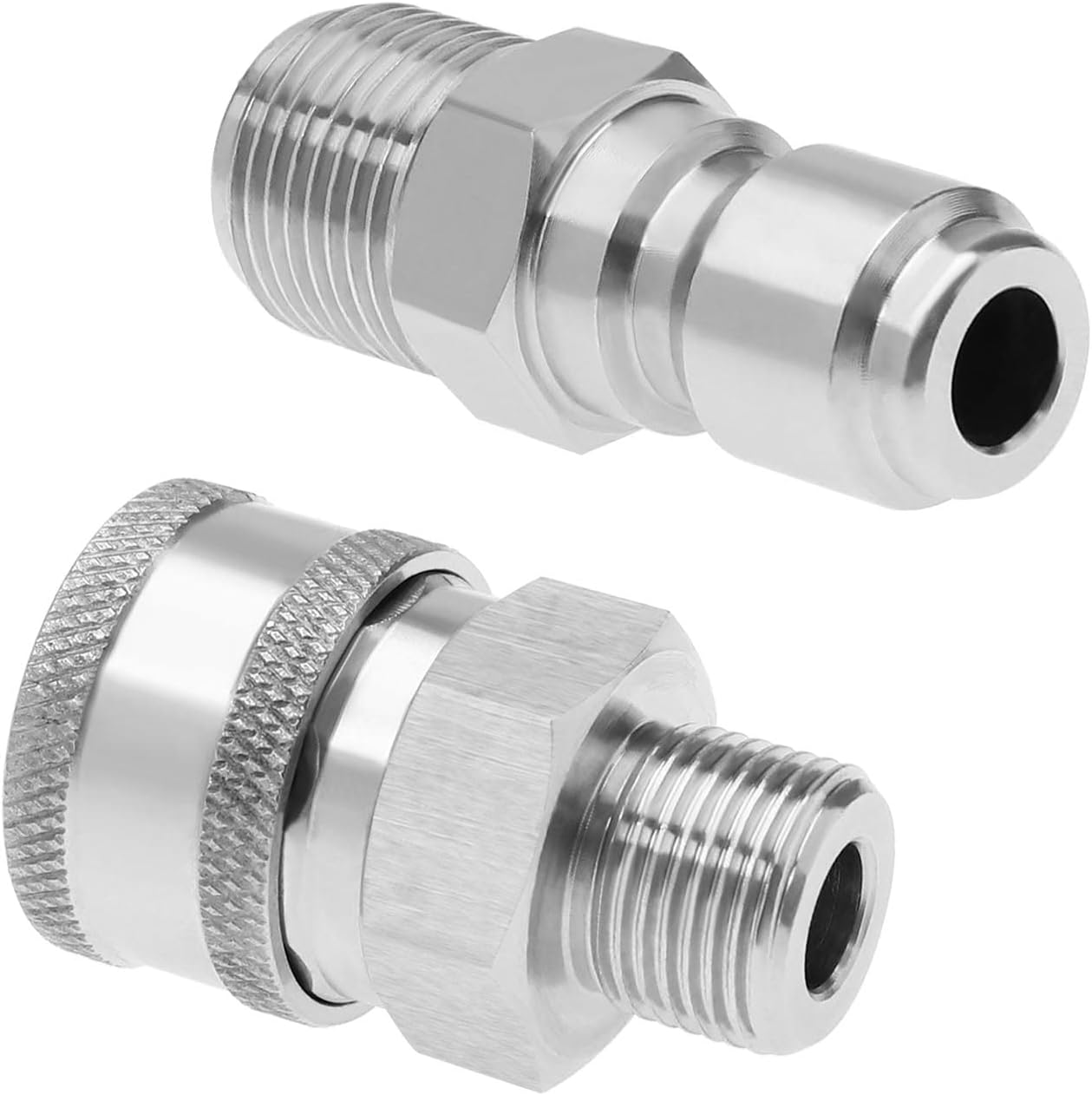 Tool Daily PD-31888 Pressure Washer Adapter Set, Quick Connect Kit, 3/8 ...